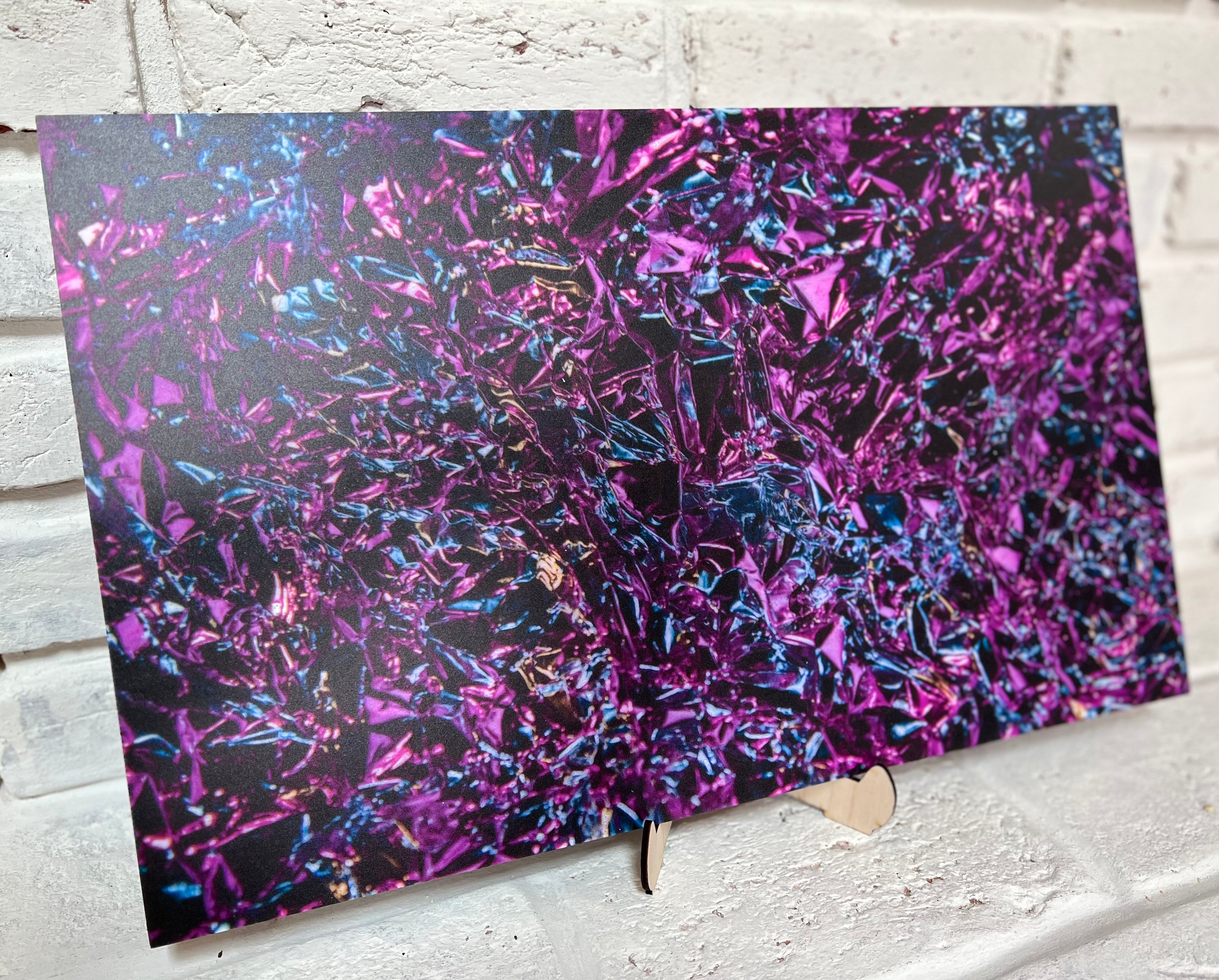 Purple Foil - UV Printed Pattern – Underwood Works
