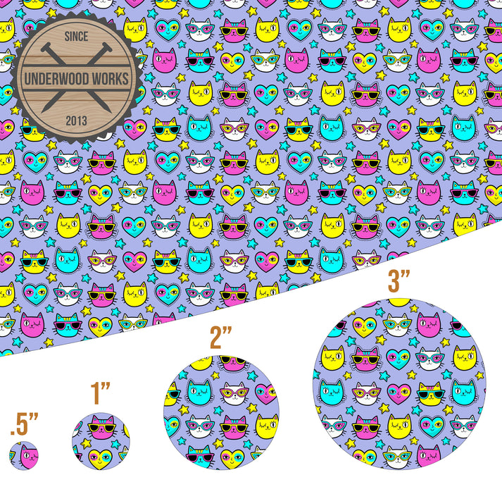 Cool Cats - UV Printed Pattern – Underwood Works